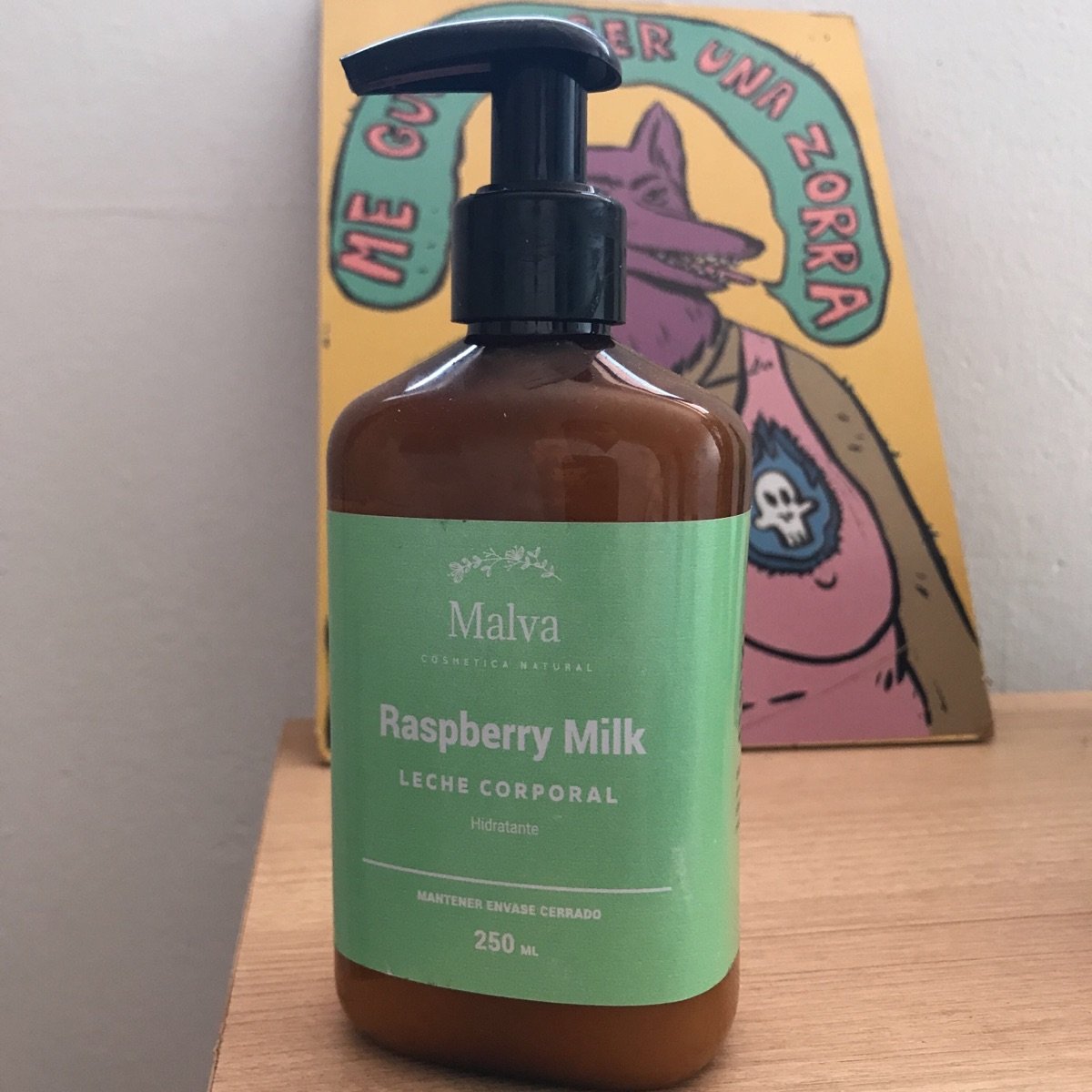Raspberry milk from Malva Cosmetica Natural - Vegan Product Reviews ...