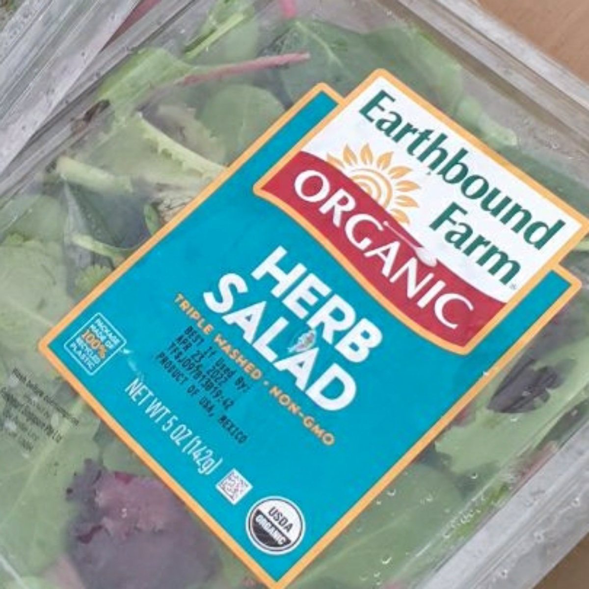 Herb Salad from Earthbound Farm Organic - Vegan Product Reviews ...