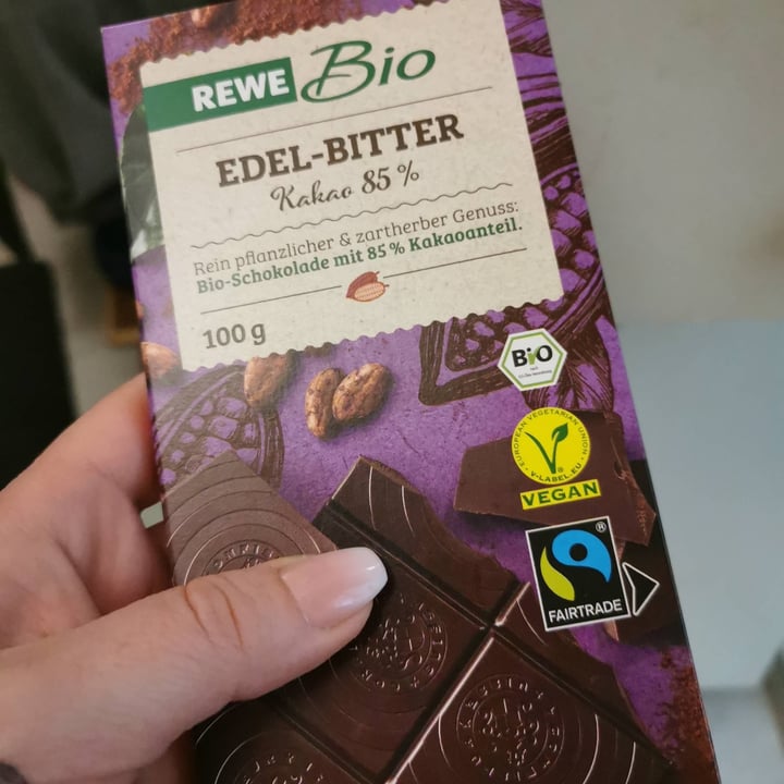 Rewe Bio Edelbitter Schokolade Review | abillion