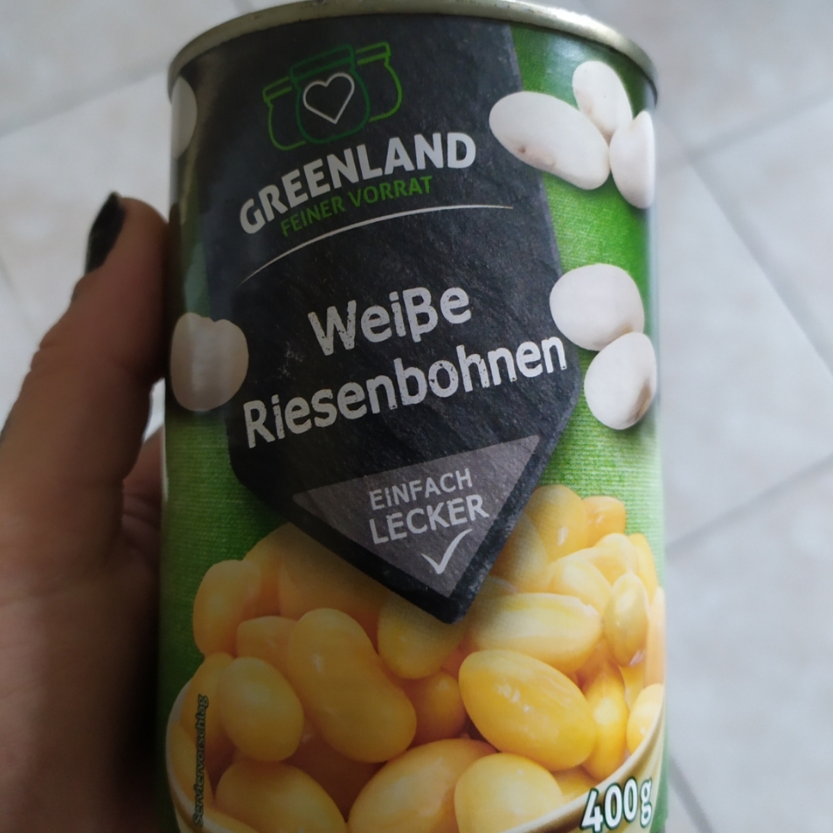 Weisse Riesenbohnen from GreenLand - Vegan Product Reviews & Ratings | abillion