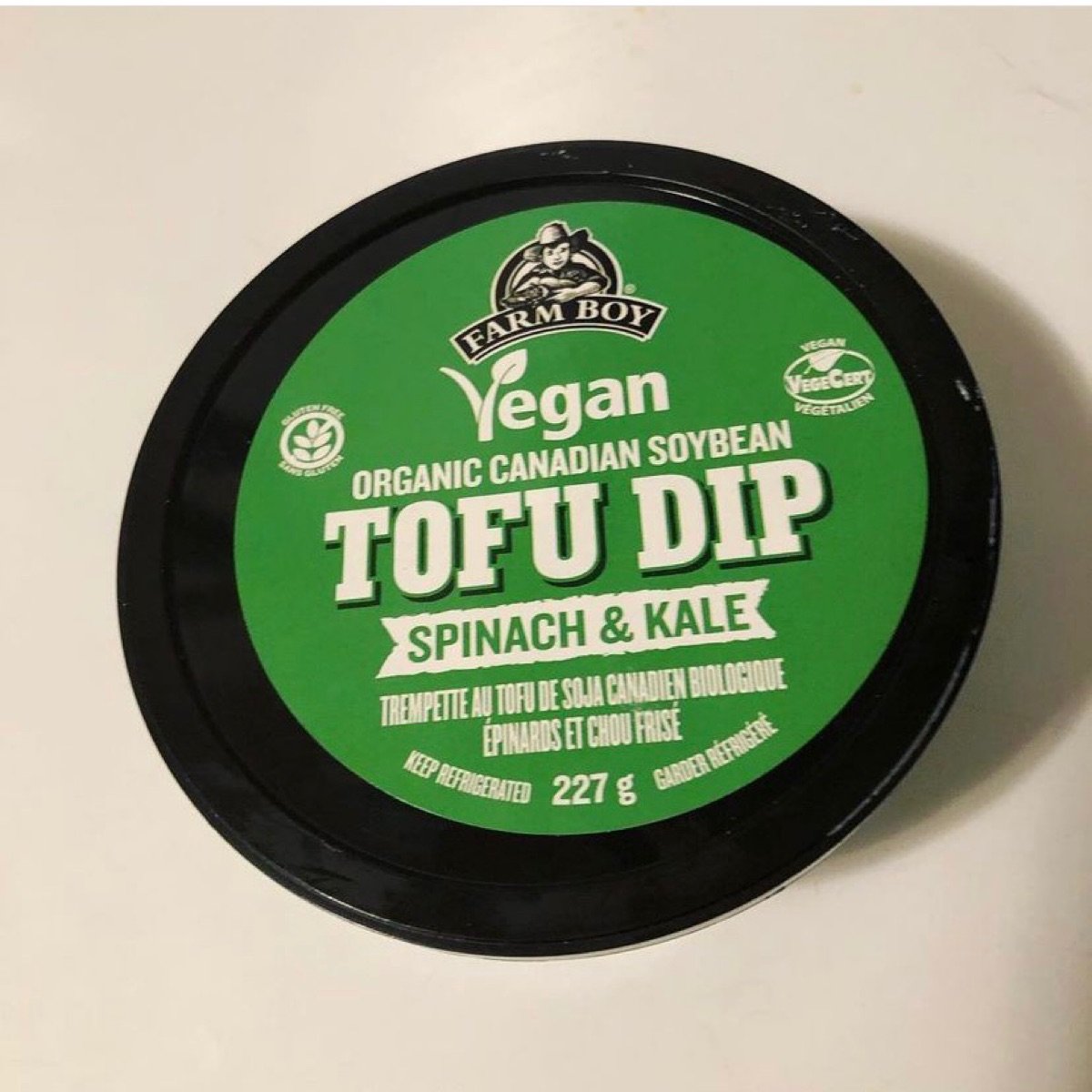 Spinach And Kale Organic Tofu Dip from Farm Boy - Vegan Product Reviews ...