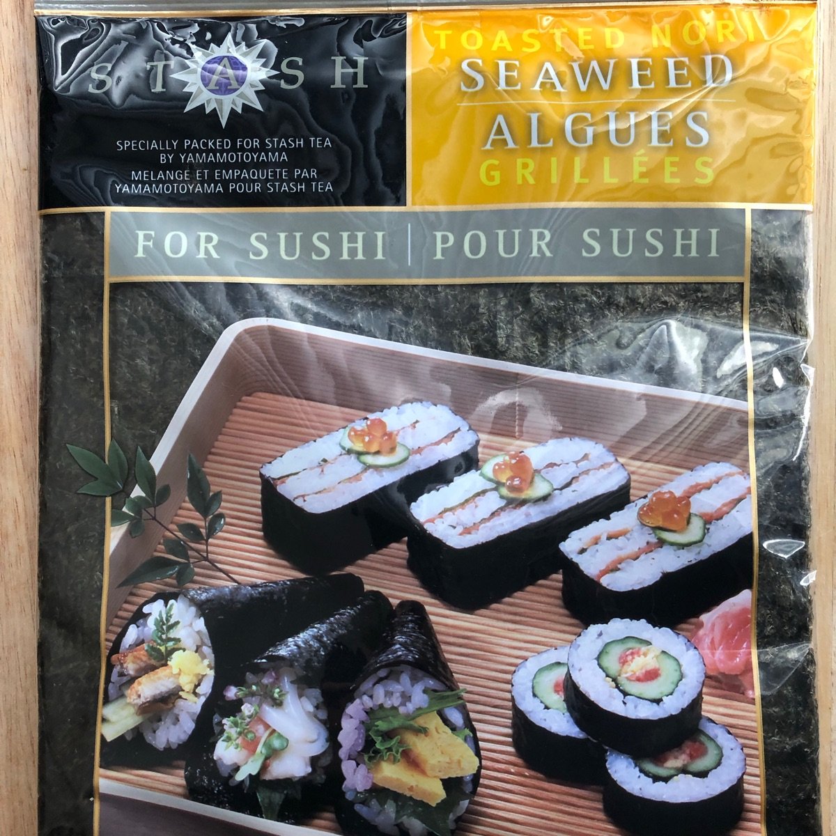 Toasted Nori Seaweed from Stash Organics - Vegan Product Reviews ...