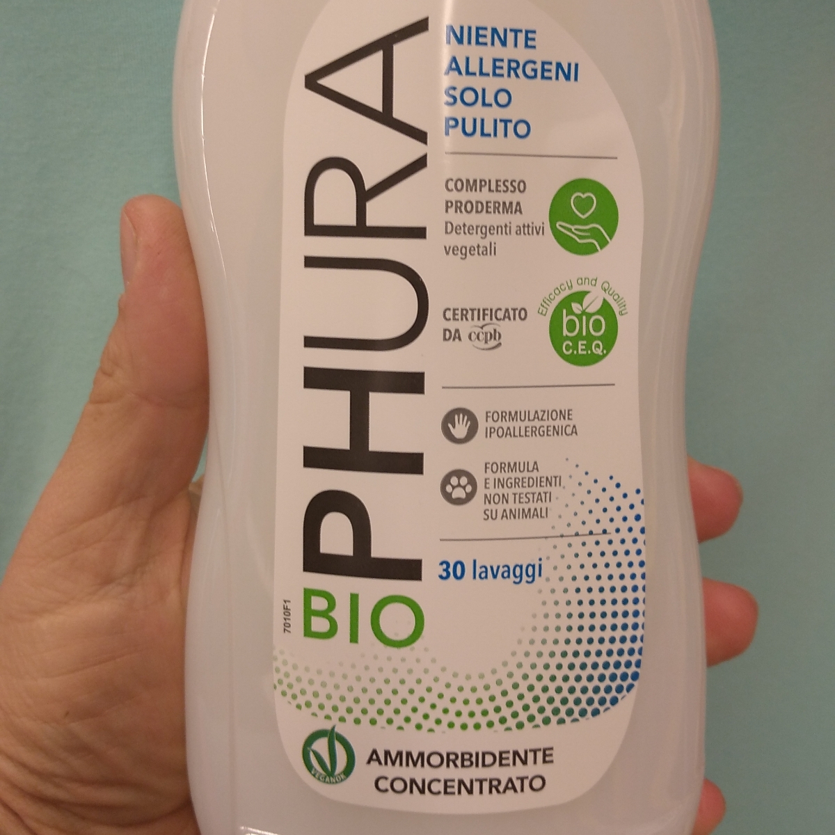 BIO pHura from Ammorbidente concentrato bio - Vegan Product Reviews ...
