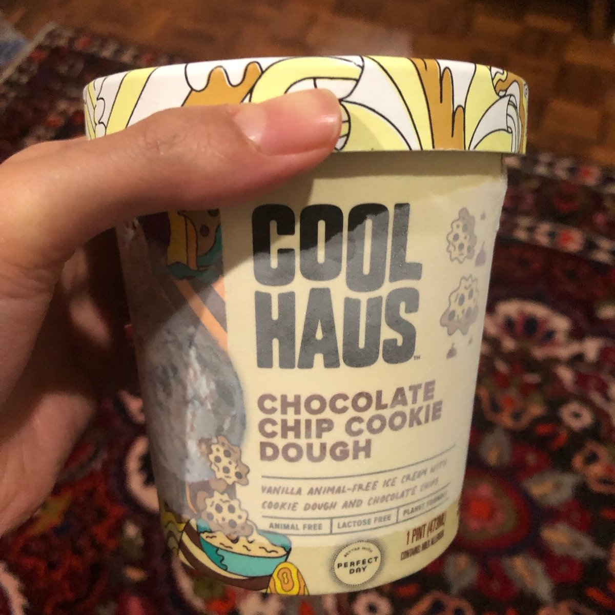 Chocolate Chip Cookie Dough Ice Cream from COOL HAUS - Vegan Product ...