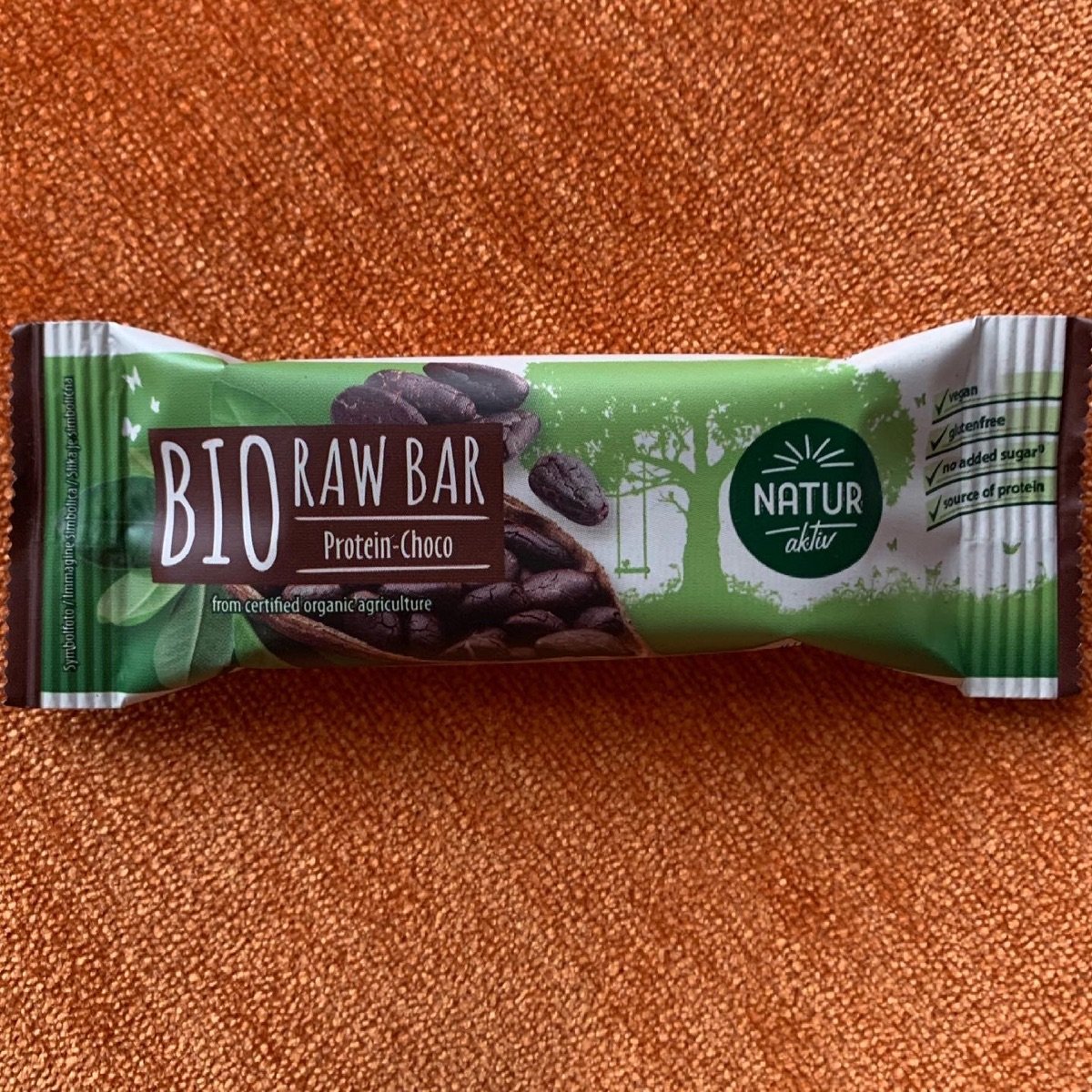 Bio raw bar Protein-Choco from Natur Aktiv - Vegan Product Reviews ...