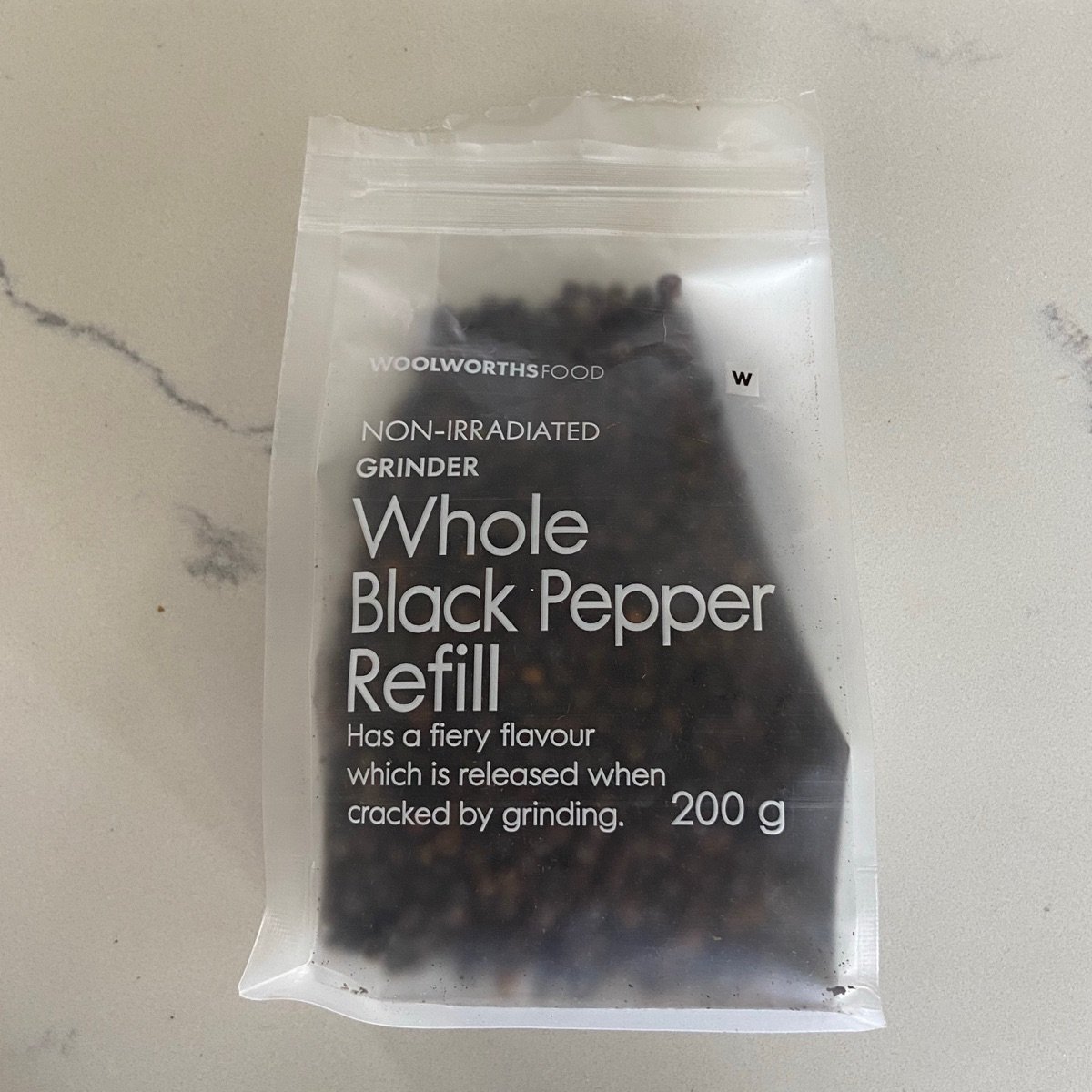 Whole Black pepper refill from Woolworths Food - Vegan Product Reviews ...