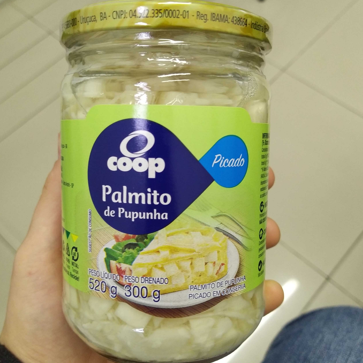 palmito pupunha from coop palmito - Vegan Product Reviews & Ratings ...
