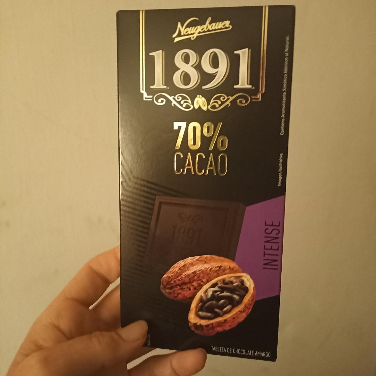 Chocolate amargo al 70% from 1891 chocolates - Vegan Product Reviews ...