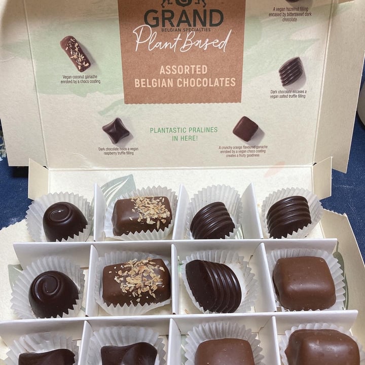 Grand Belgian Specialties Plant Based Assorted Belgian Chocolates ...