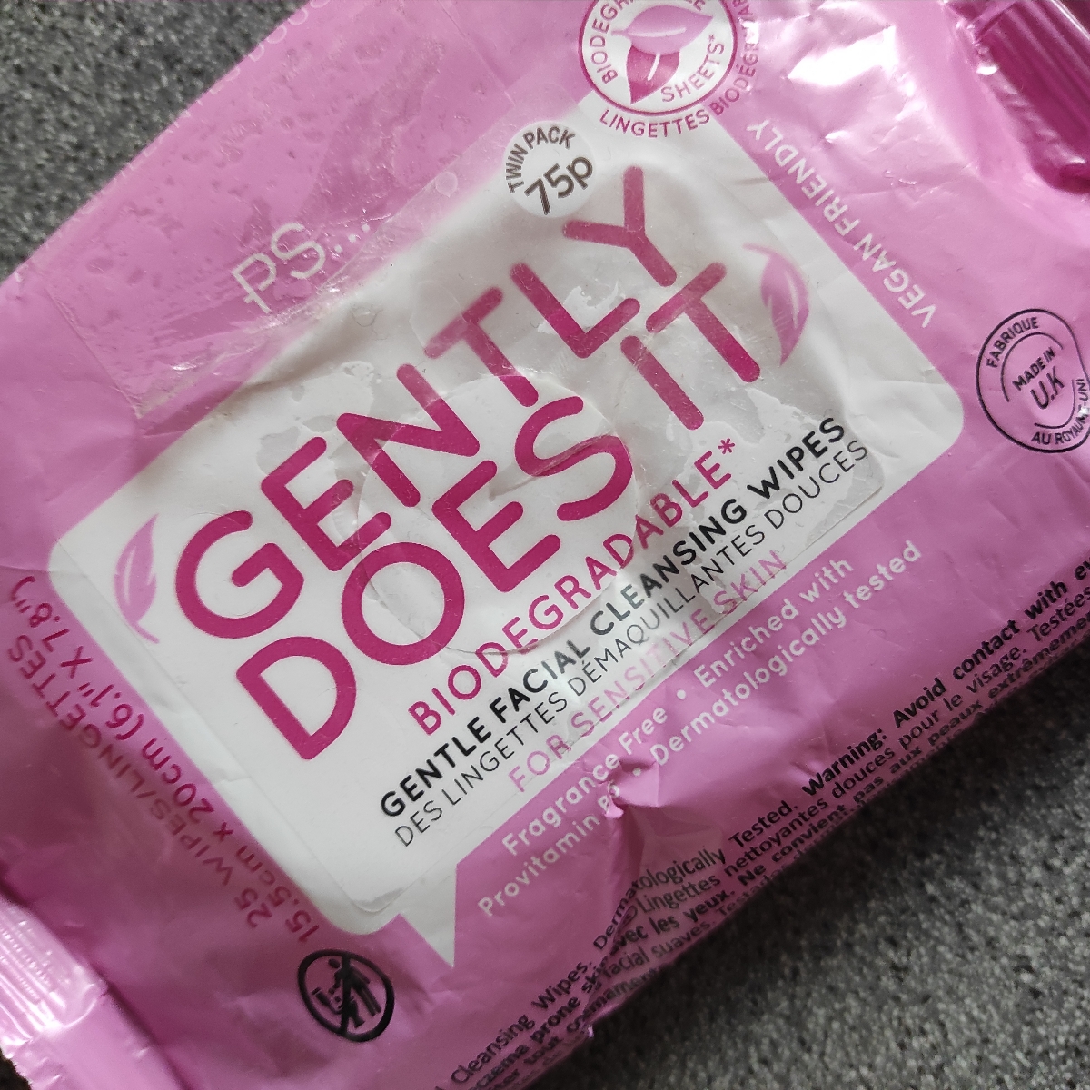 Gentle Facial Cleansing Wipes from Gently Does It - Vegan Product ...