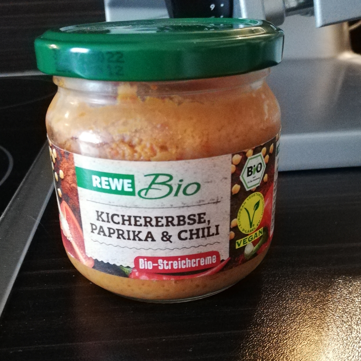 Kichererbse, Paprika, Chili Streichcreme from Rewe Bio - Vegan Product ...