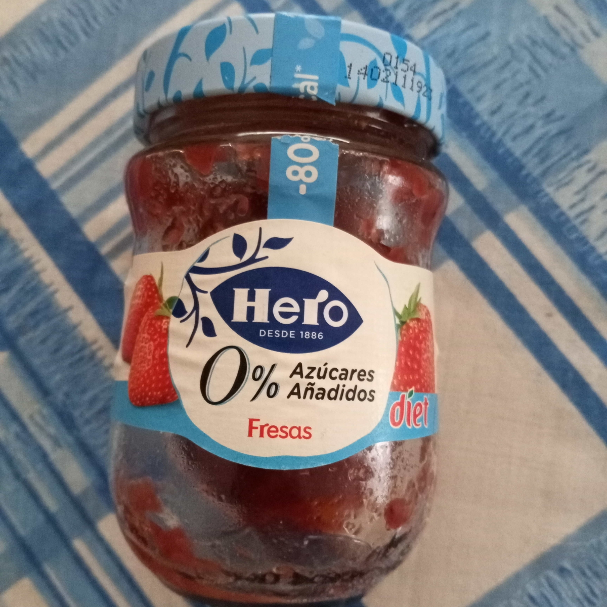 Mermelada de fresa 0% azúcares añadidos from Hero - Vegan Product ...