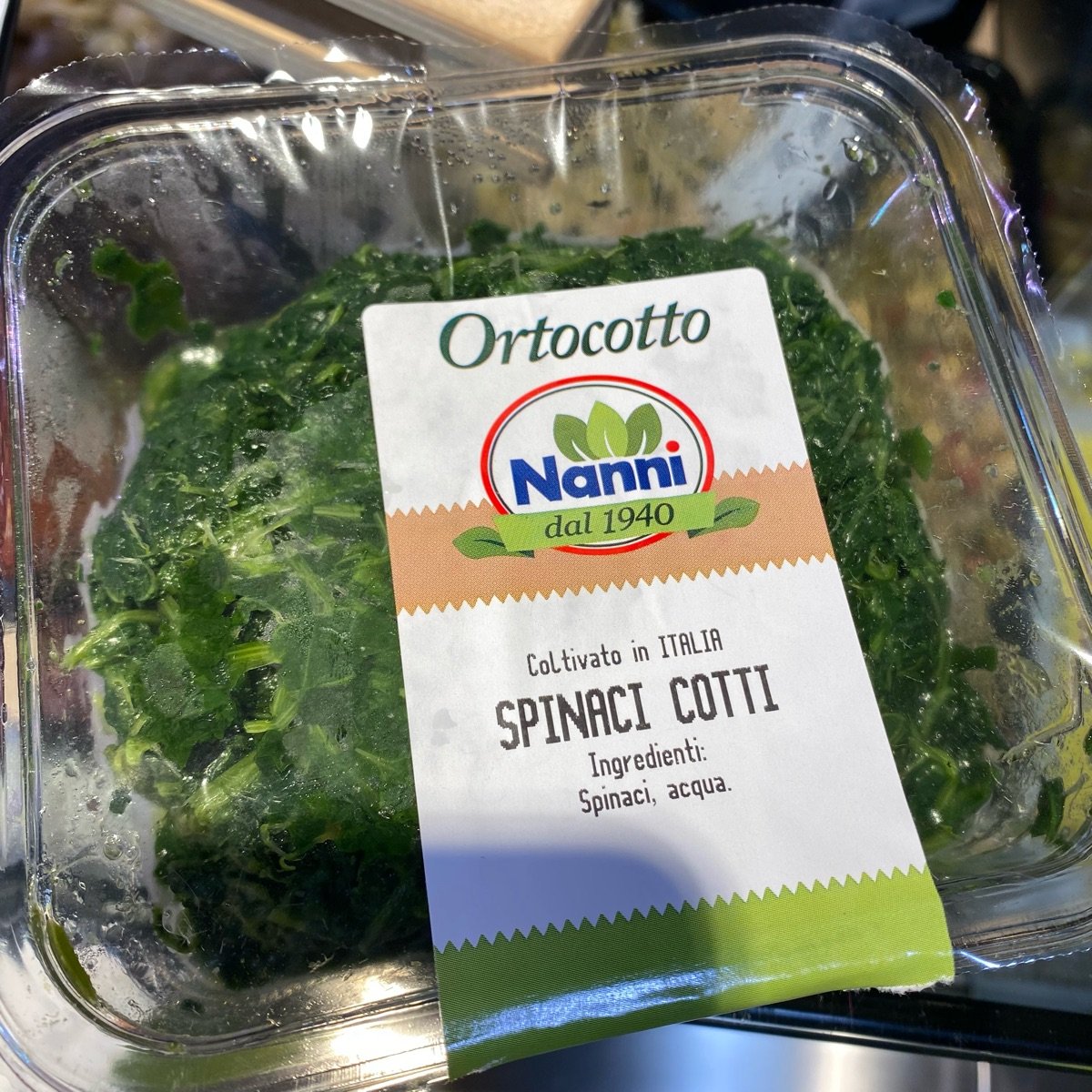 Spinaci Cotti from Nanni - Vegan Product Reviews & Ratings | abillion