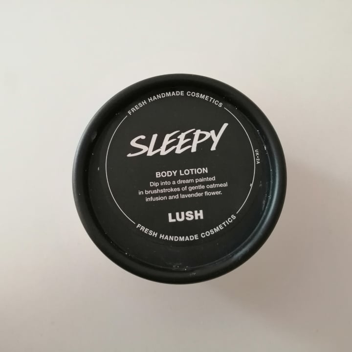 LUSH Fresh Handmade Cosmetics Sleepy Body Lotion Review | abillion