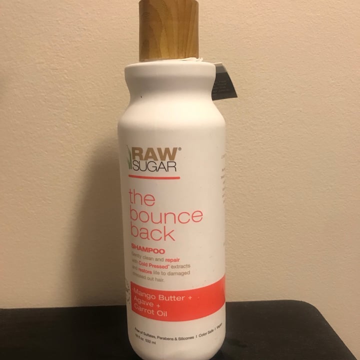 Raw Sugar The Bounce Back Shampoo Mango + Agave + Carrot Oil Review ...