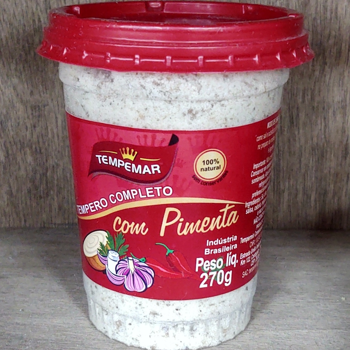 Tempero completo com pimenta pronto para usar from Tempemar - Vegan ...