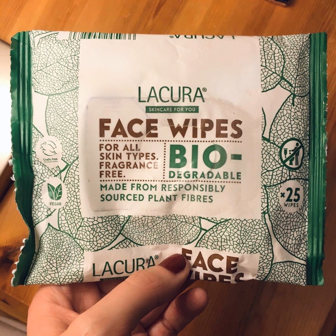 Biodegradable Face Wipes from Lacura - Vegan Product Reviews & Ratings ...