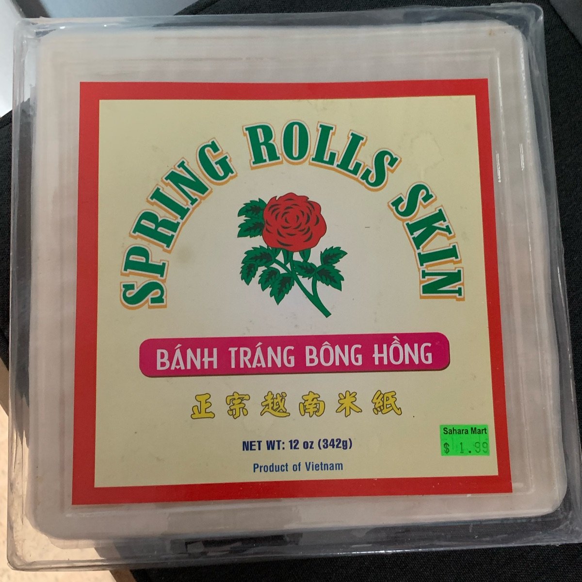 Banh Trang Bong Hong Spring Rolls Skin Reviews | abillion