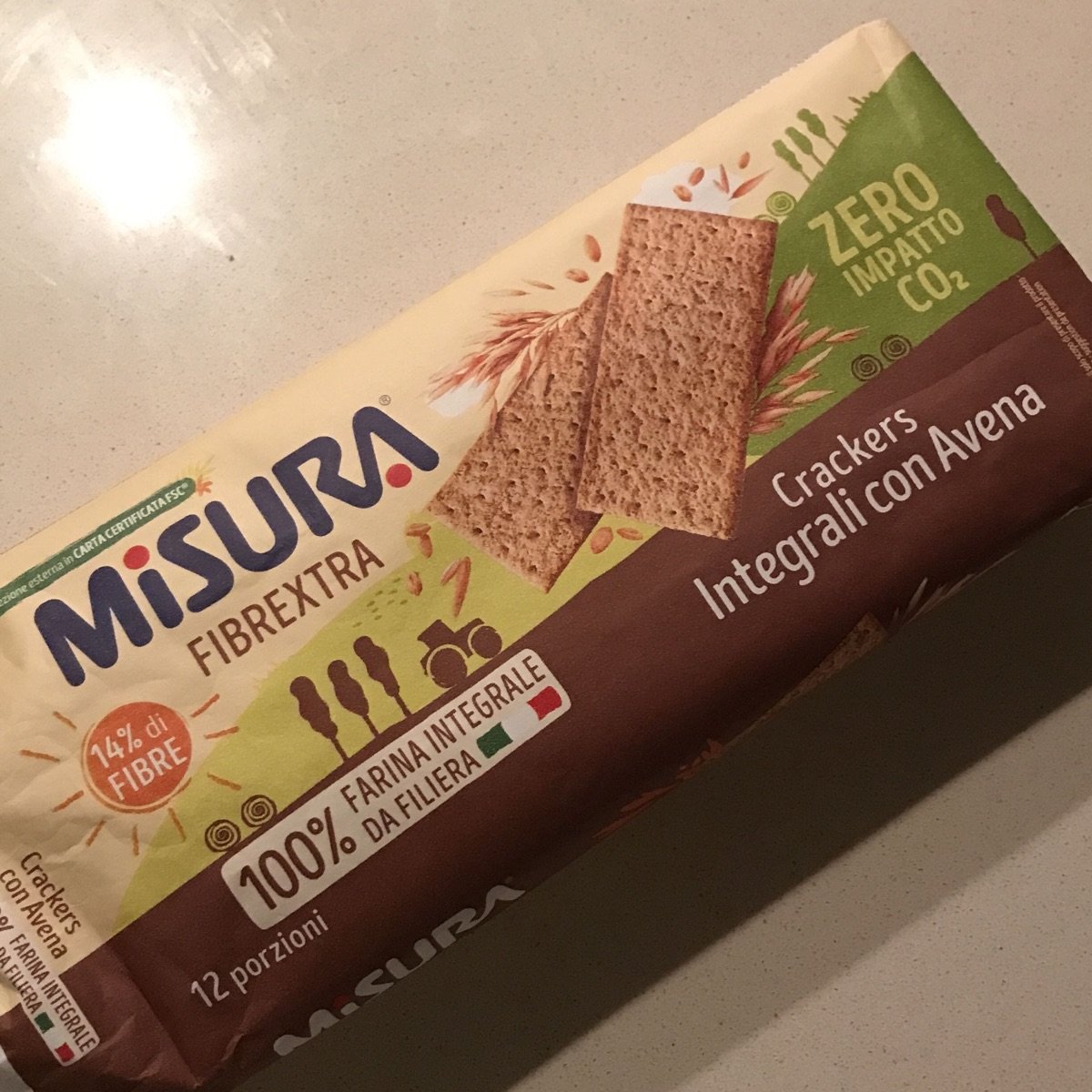 Cracker integrali con avena from Misura - Vegan Product Reviews ...