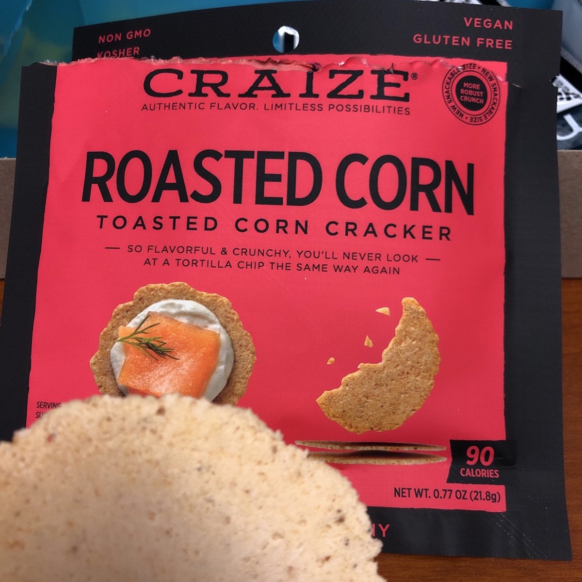 Roasted Toasted Corn Crisps from Craize - Vegan Product Reviews ...
