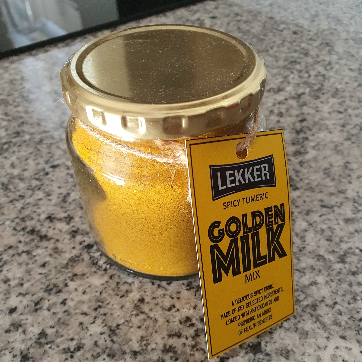 Spicy Turmeric Golden Milk Mix from Lekker Products - Vegan Product ...