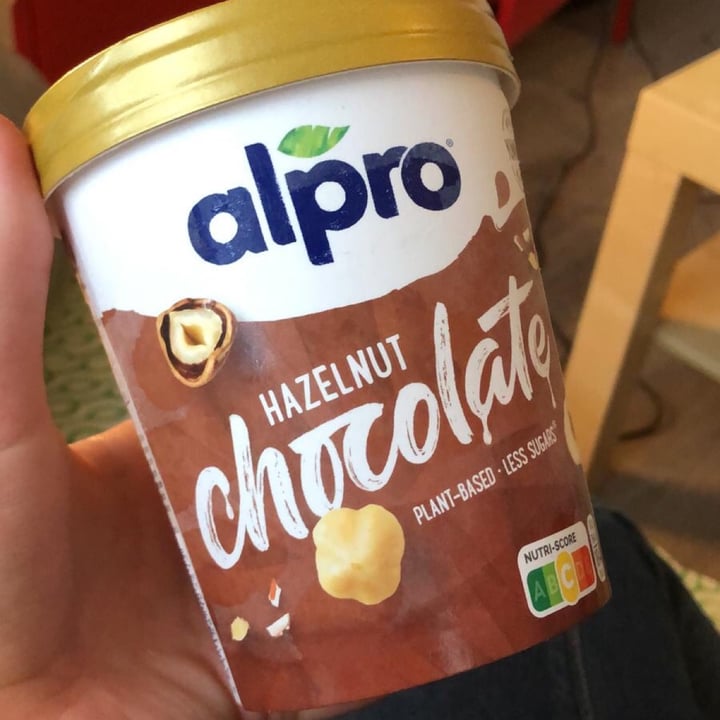 Alpro Hazelnut Chocolate Ice Cream Review | abillion