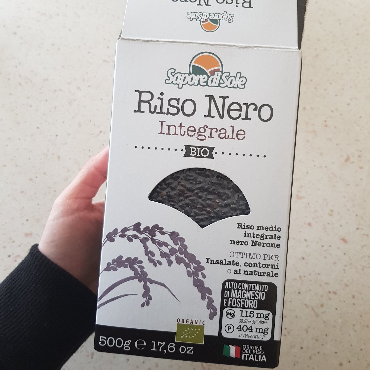 Riso nero integrale from Sapore di Sole - Vegan Product Reviews & Ratings | abillion
