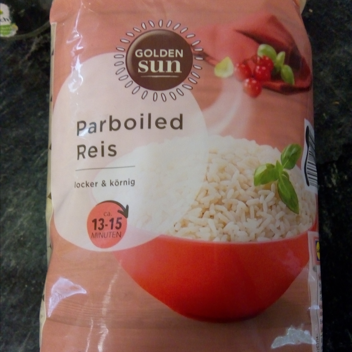 Parboiled rice from Golden Sun - Vegan Product Reviews & Ratings | abillion