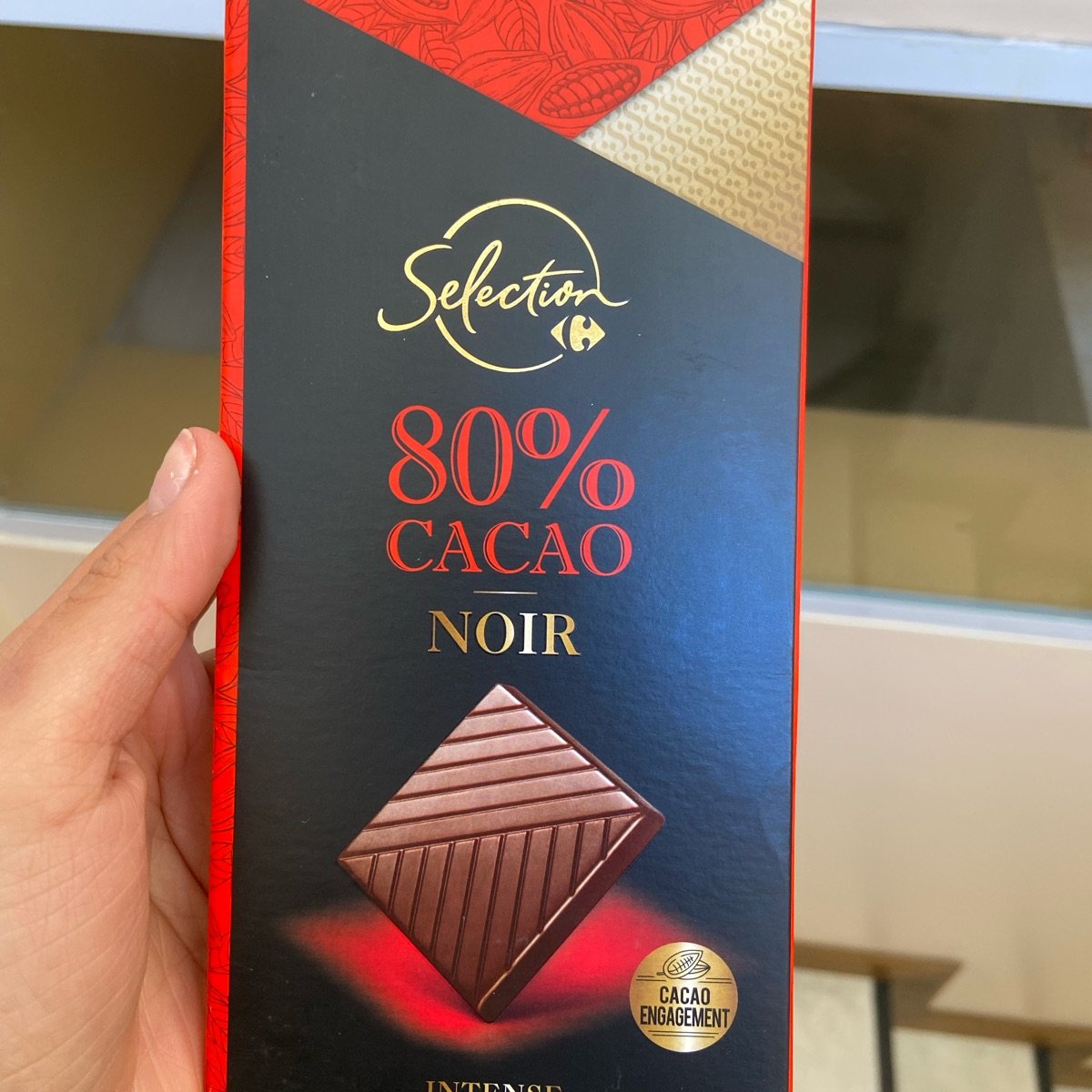 chocolate 80% from Selection Carrefour - Vegan Product Reviews ...