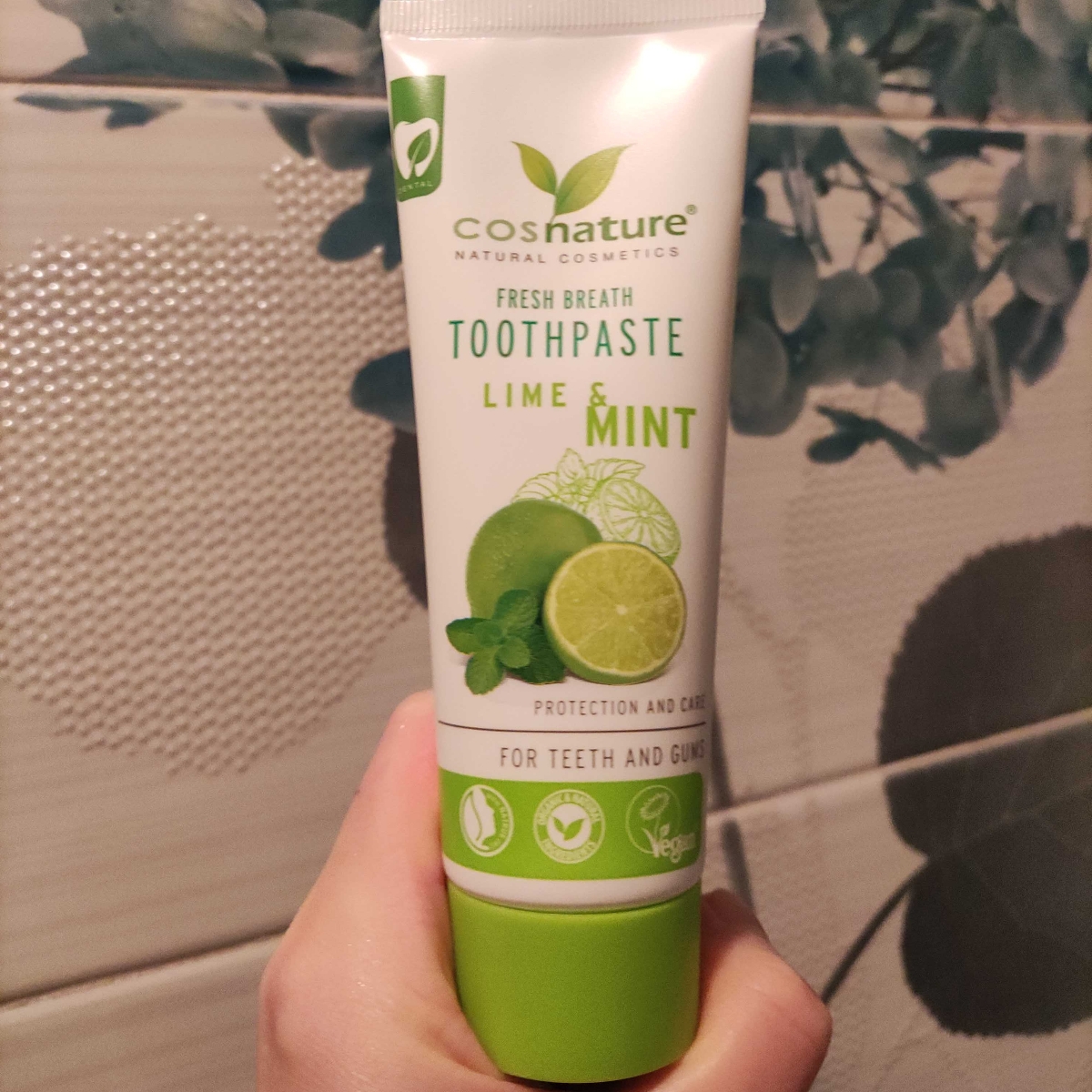 lime and mint toothpaste from Cosnature Naturkosmetik - Vegan Product ...