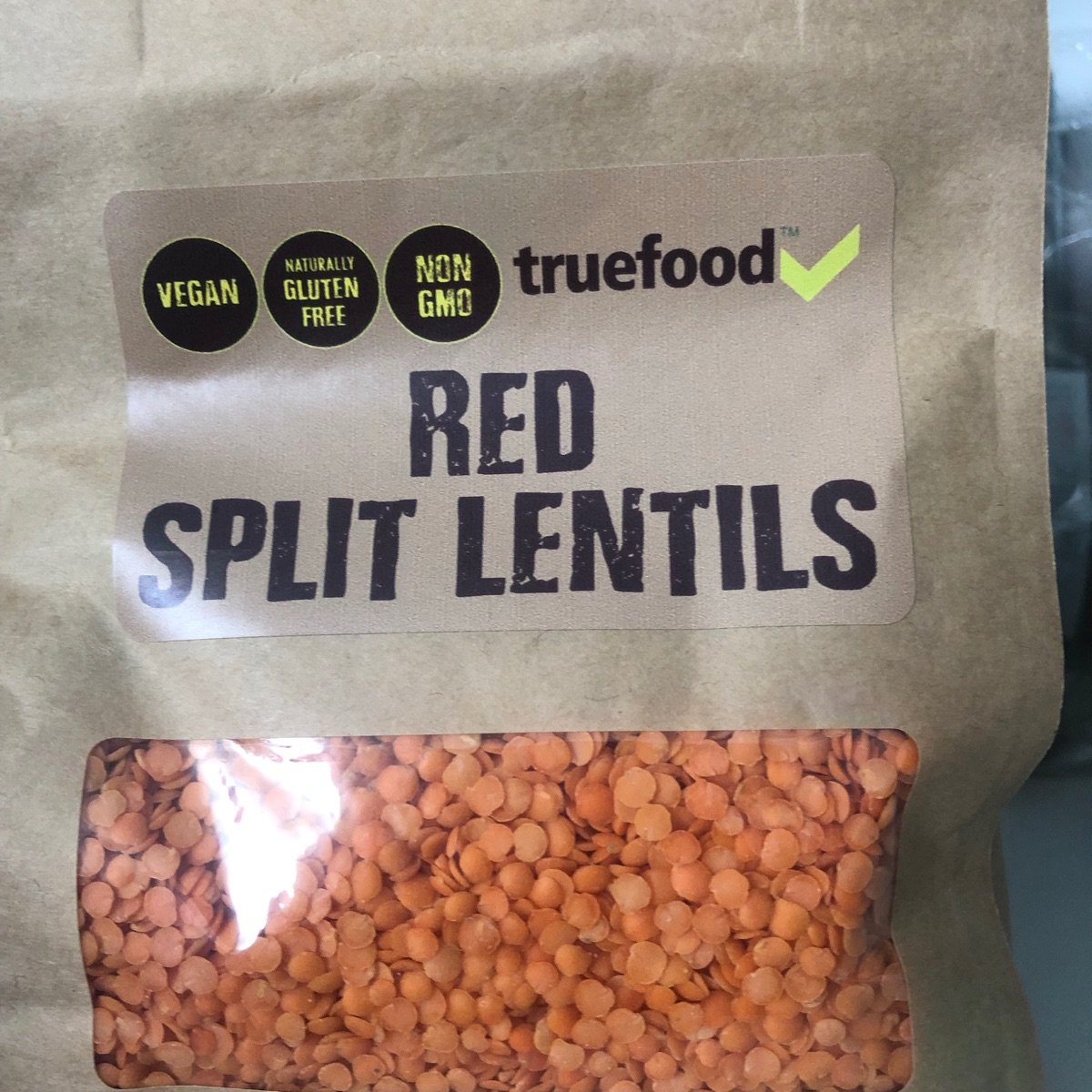 Red Lentils from Truefood - Vegan Product Reviews & Ratings | abillion