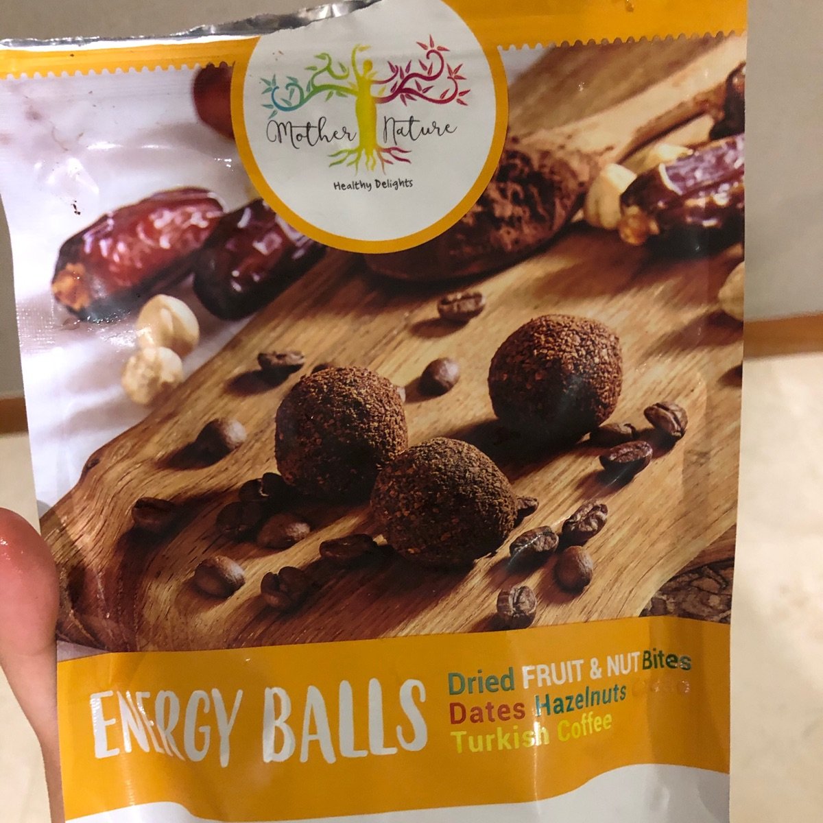 Energy Balls Dates Hazelnuts Cacao Turkish Coffee from Mother Nature ...