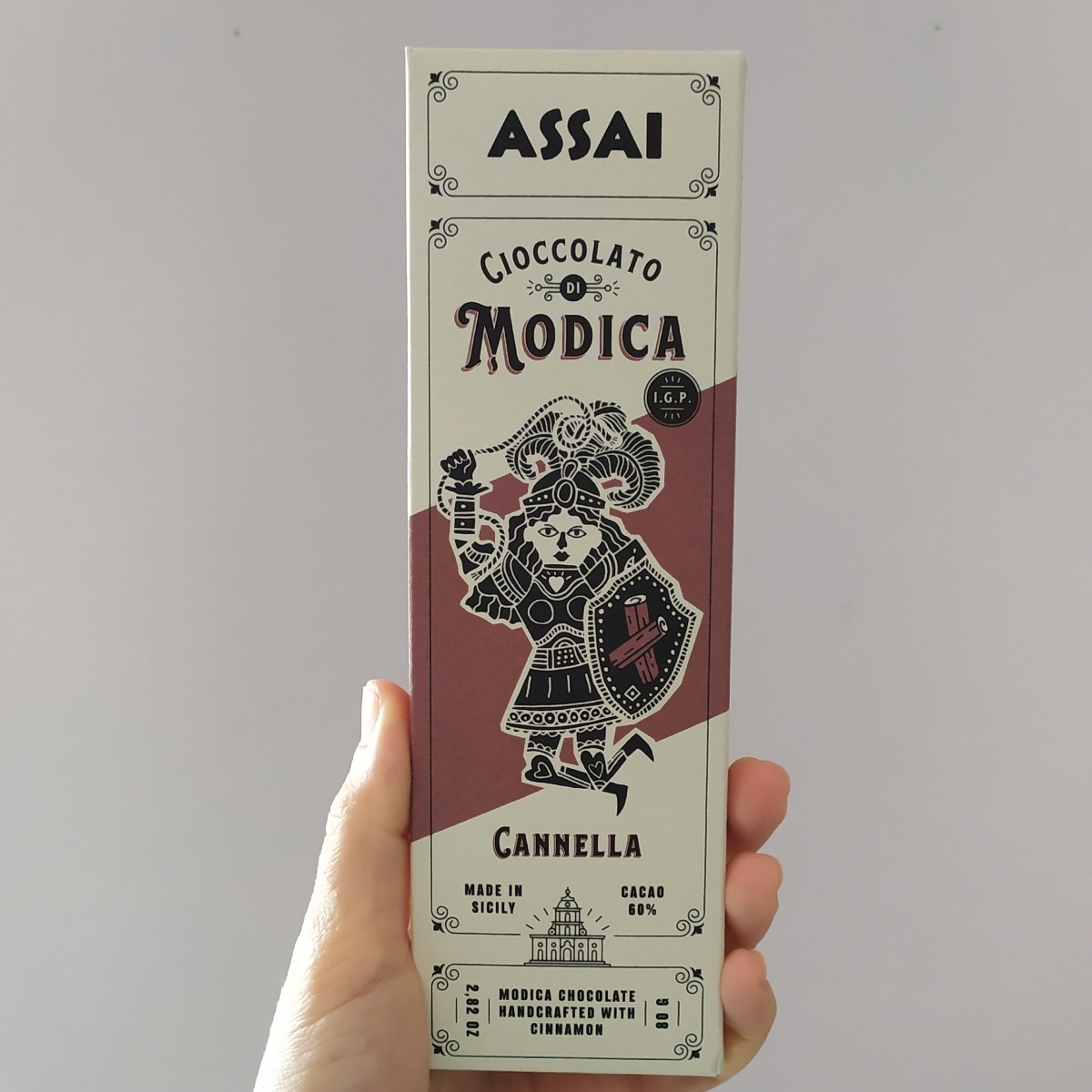 cioccolato di Modica alla cannella from Assai - Vegan Product Reviews ...