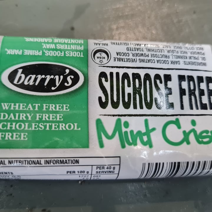 Barry's Sucrose Free Mint Crisp Review | abillion