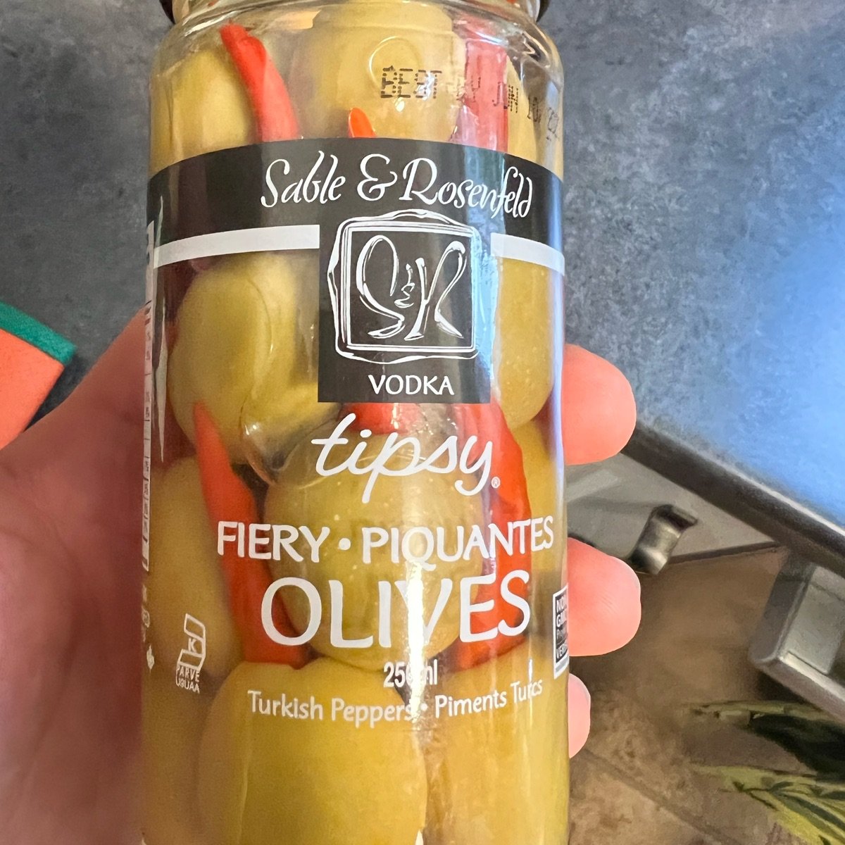 Vodka Tipsy Fiery Olives from Sable & Rosenfeld - Vegan Product Reviews ...
