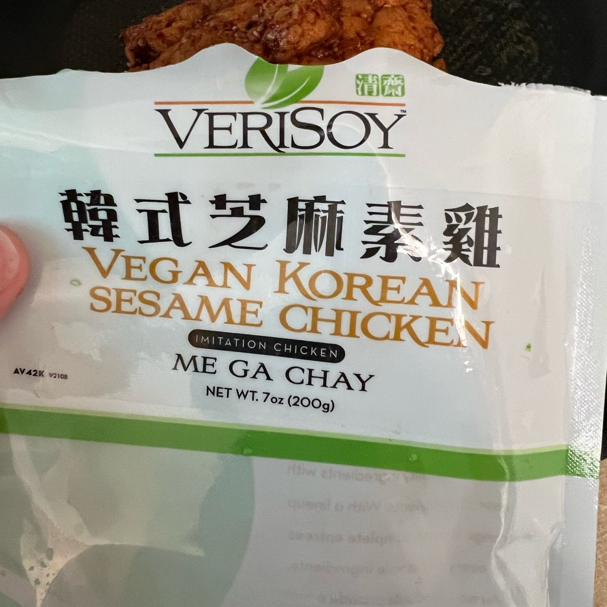 Vegan Korean Sesame Chicken from Verisoy - Vegan Product Reviews ...