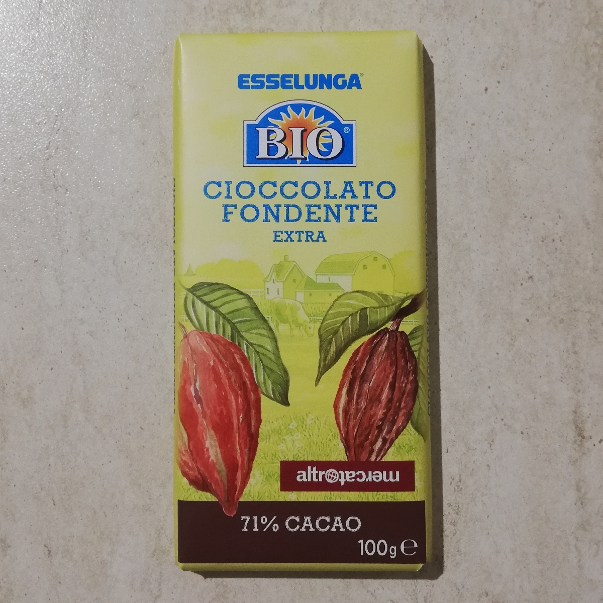 Cioccolato Fondente Extra from Esselunga Bio - Vegan Product Reviews ...
