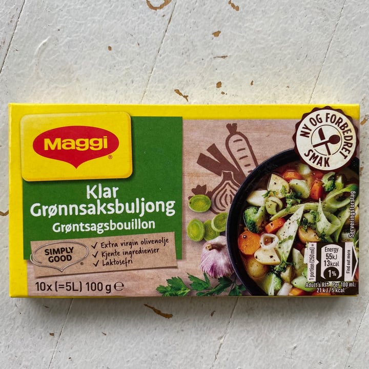 Maggi Klar grønnsaksbuljong Review | abillion
