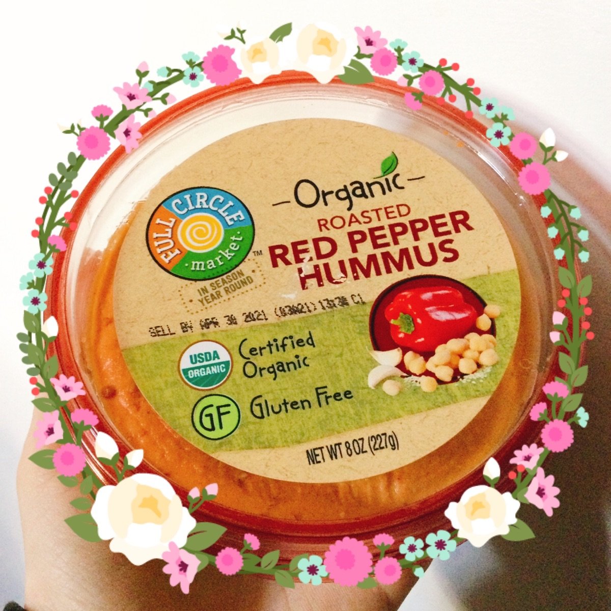 Full Circle Market Roasted red pepper hummus Reviews | abillion