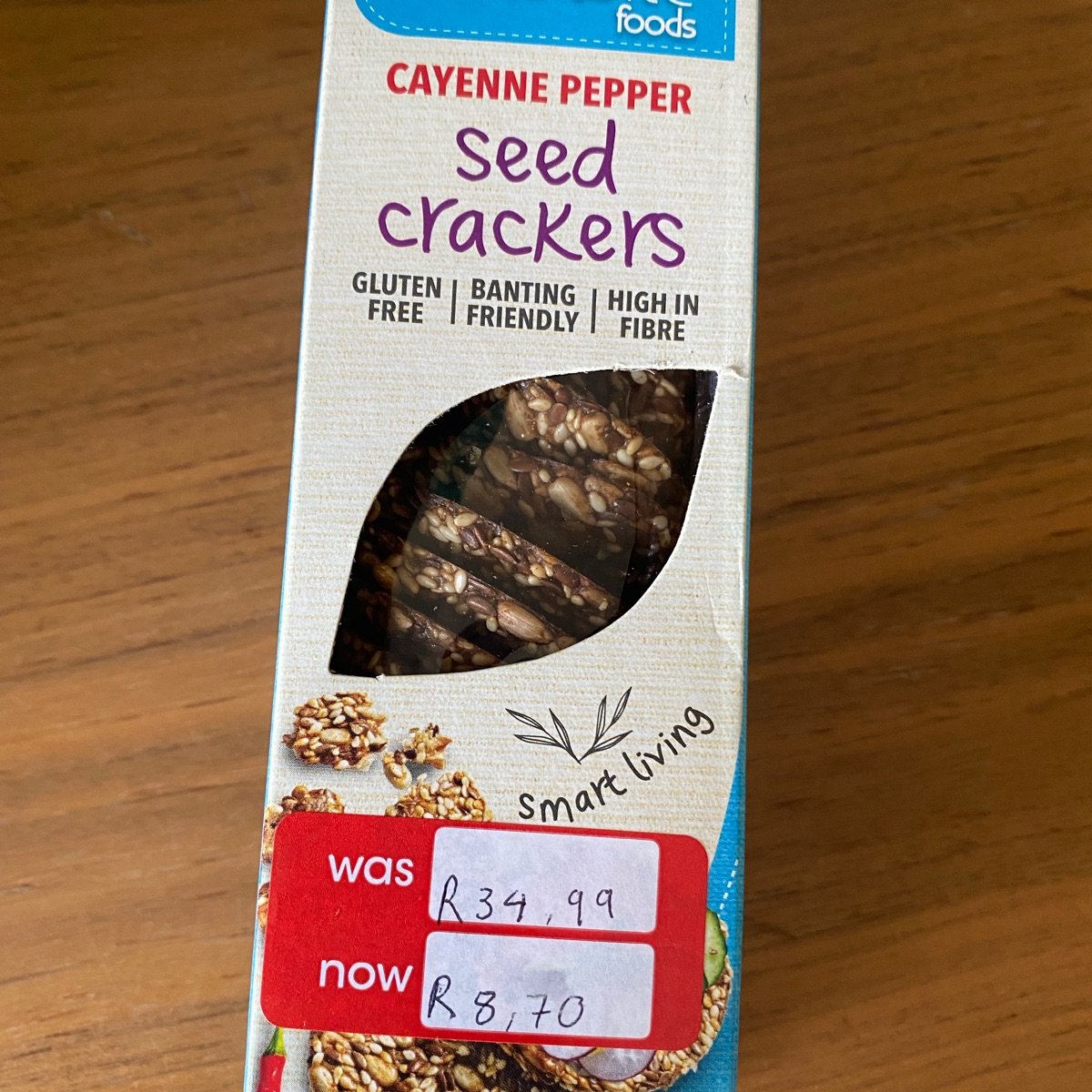 Cayenne pepper crackers from Smartbite Foods - Vegan Product Reviews ...