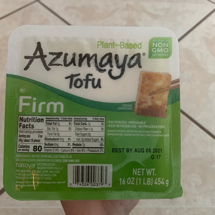 Azumaya Firm Tofu Review | abillion