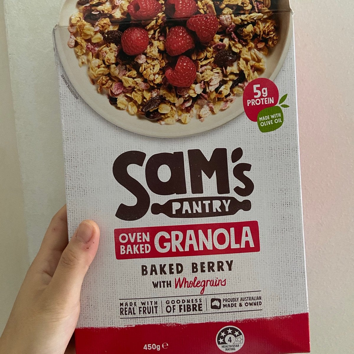 Oven baked granola baked berry from Sam’s pantry - Vegan Product ...