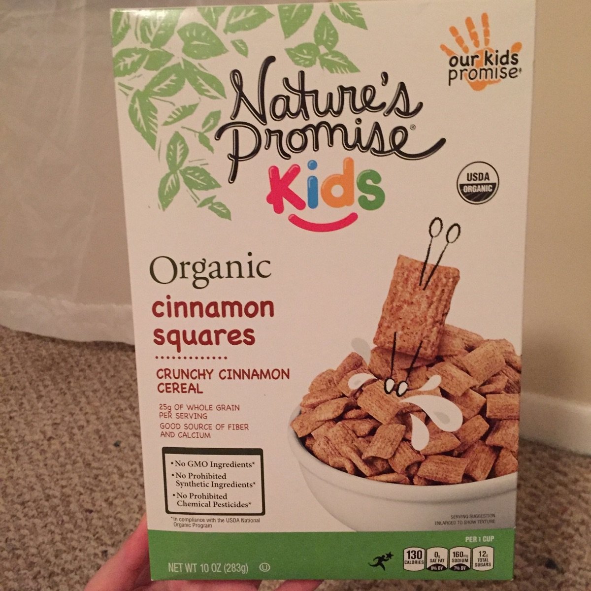 Organic Cinnamon Square from Nature's Promise - Vegan Product Reviews ...