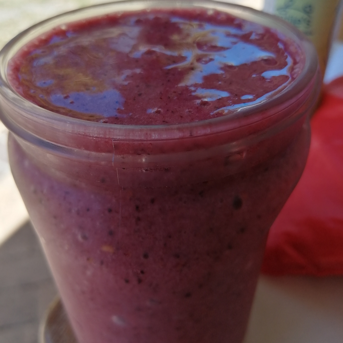 Berry smoothie from Cosmic Cafe - Vegan Product Reviews & Ratings ...