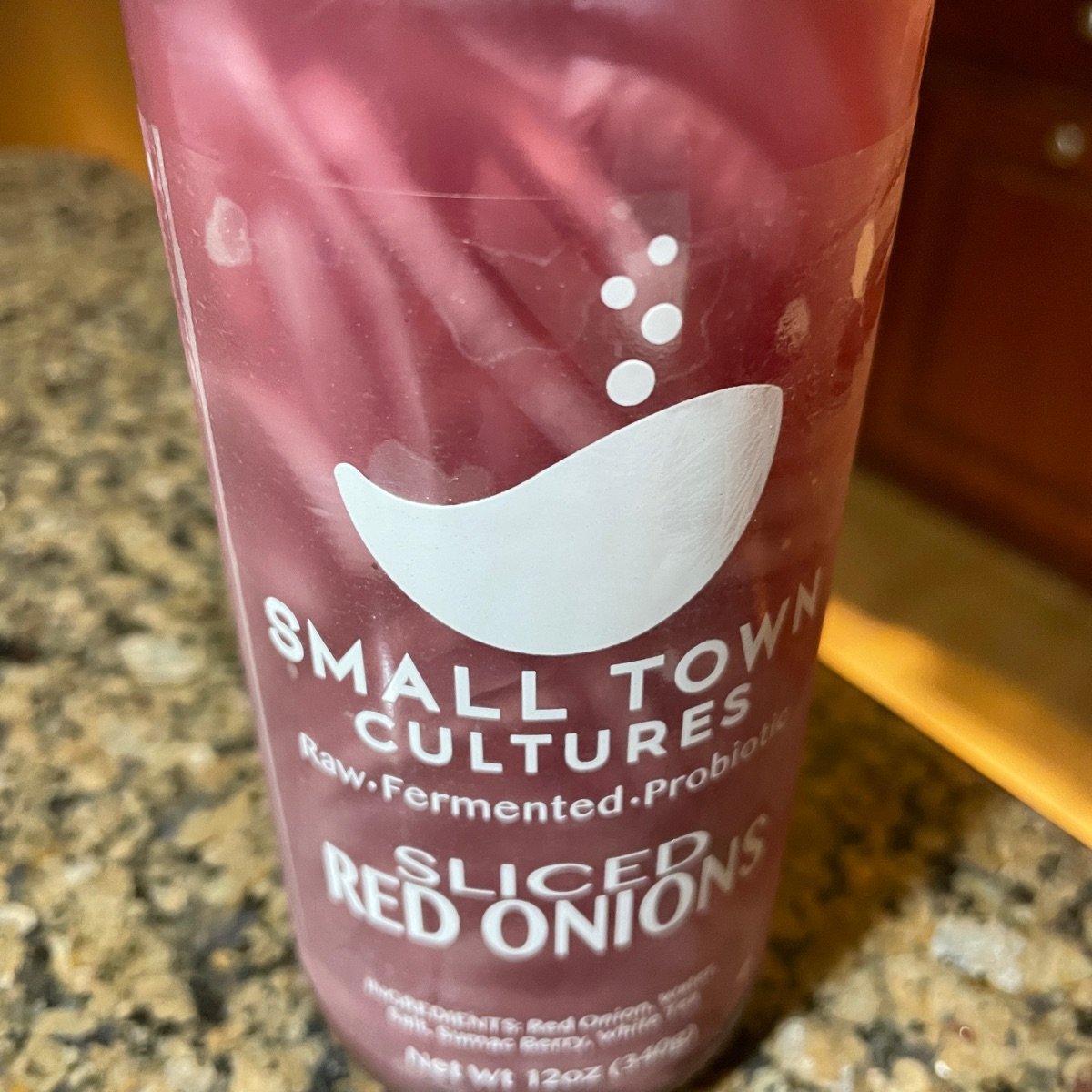 Fermented sliced onions from Small town cultures - Vegan Product ...