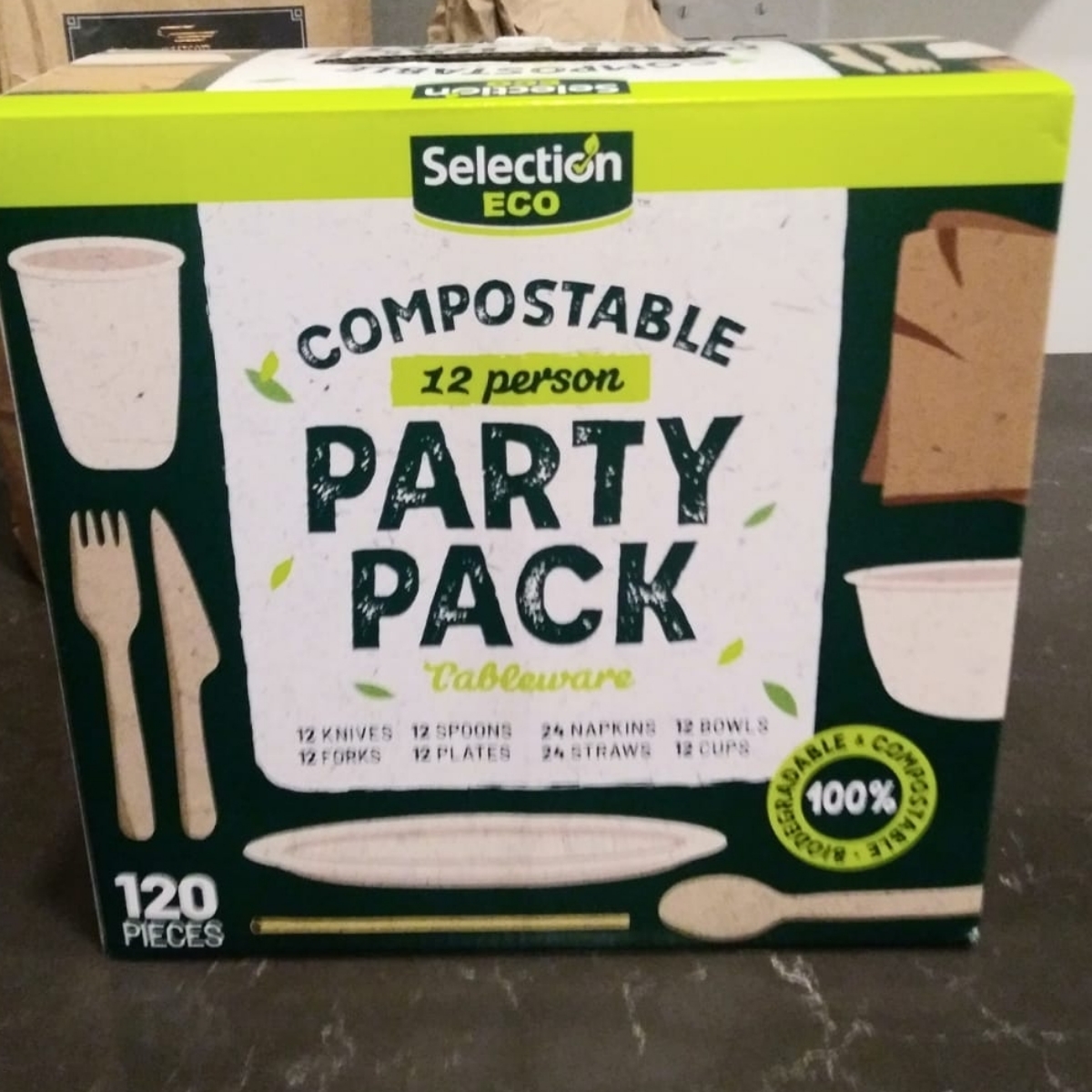 Compostable Party Pack from Selection - Vegan Product Reviews & Ratings ...
