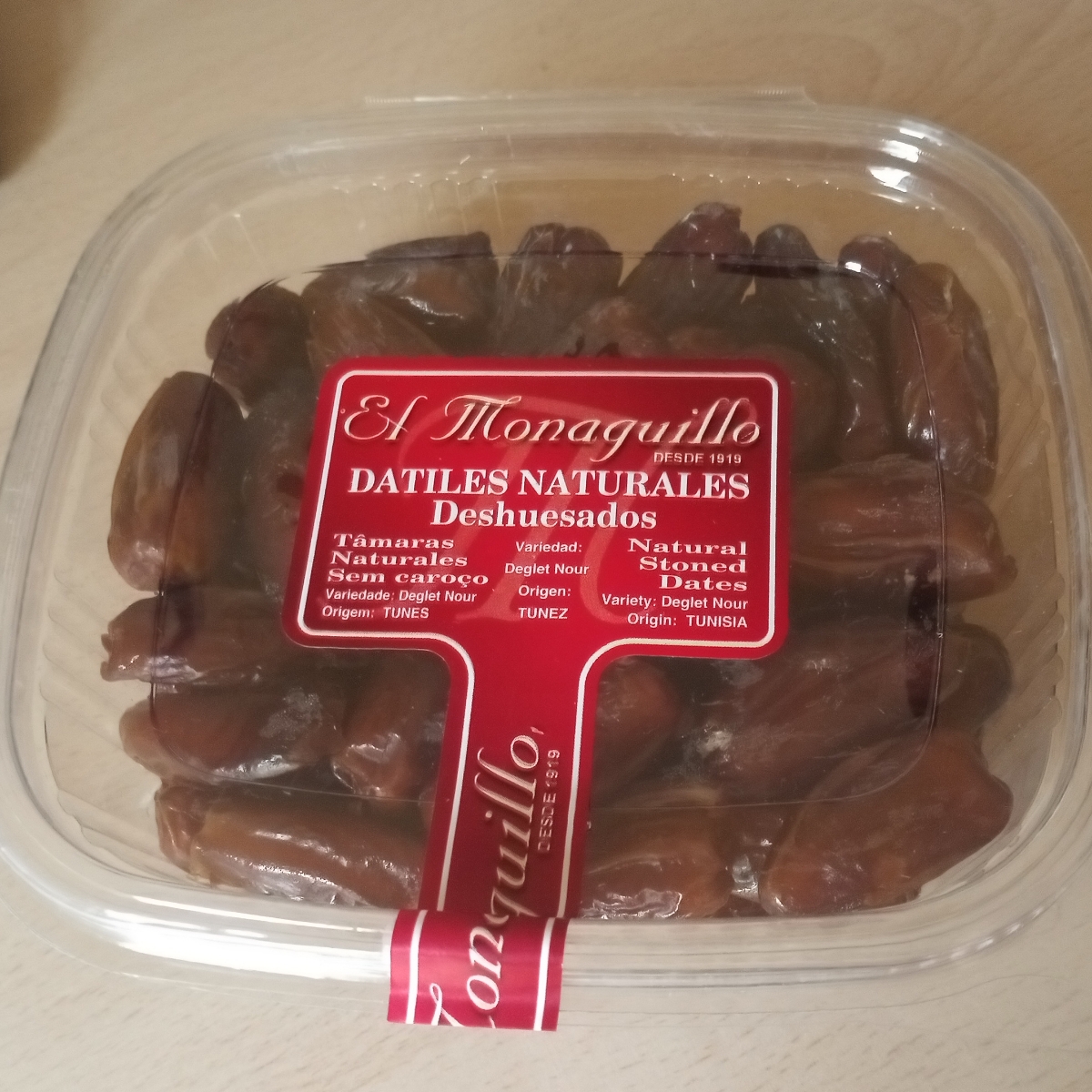 Dátiles Naturales deshuesados from El monaguillo - Vegan Product ...