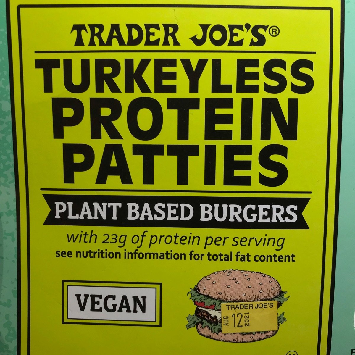 Turkeyless Protein Patties from Trader Joe's - Vegan Product Reviews ...