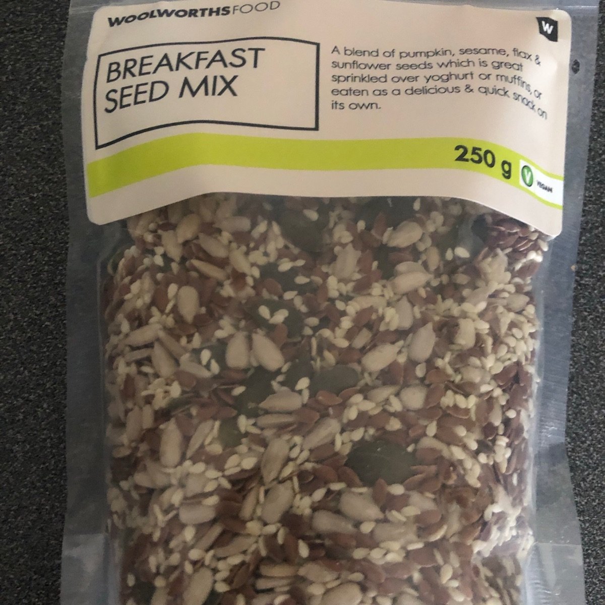 Breakfast seed mix from Woolworths - Vegan Product Reviews & Ratings ...