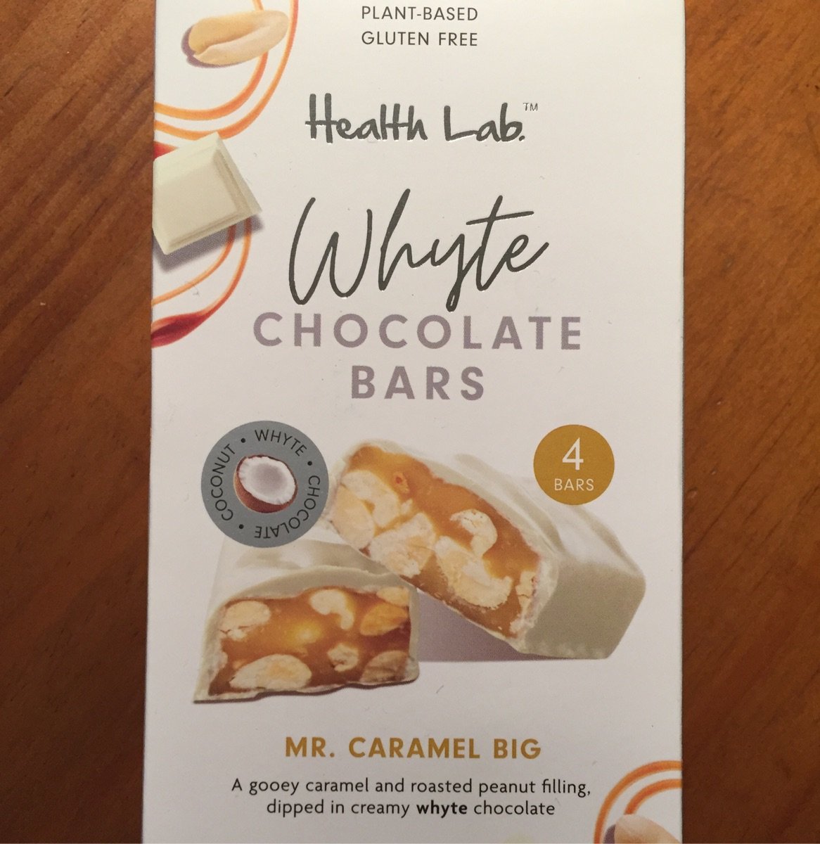 Mylk Chocolate Bars: Mr Big Caramel from Health Lab - Vegan Product ...